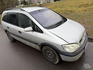 Grey Opel Zafira 2001 in Kaunas, with an engine capacity of 2.00 L and mileage of 330 thousand km for 420 €, photo 4 on AUTOMOTO.COM.LV