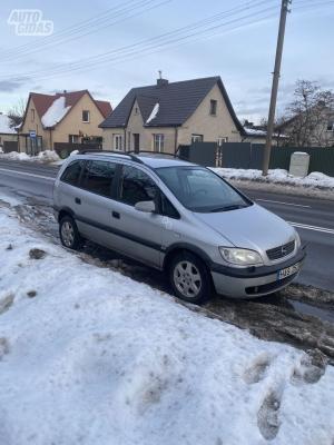 Grey Opel Zafira 2001 in Kaunas, with an engine capacity of 2.00 L and mileage of 270 thousand km for 700 €, photo  on AUTOMOTO.COM.LV