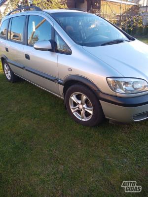 Pelēks Opel Zafira 2001 Alīta, ar dzinēja tilpumu 2.00 L un nobraukumu 203 tūkst. km par 1650 €, foto 8 vietnē AUTOMOTO.COM.LV