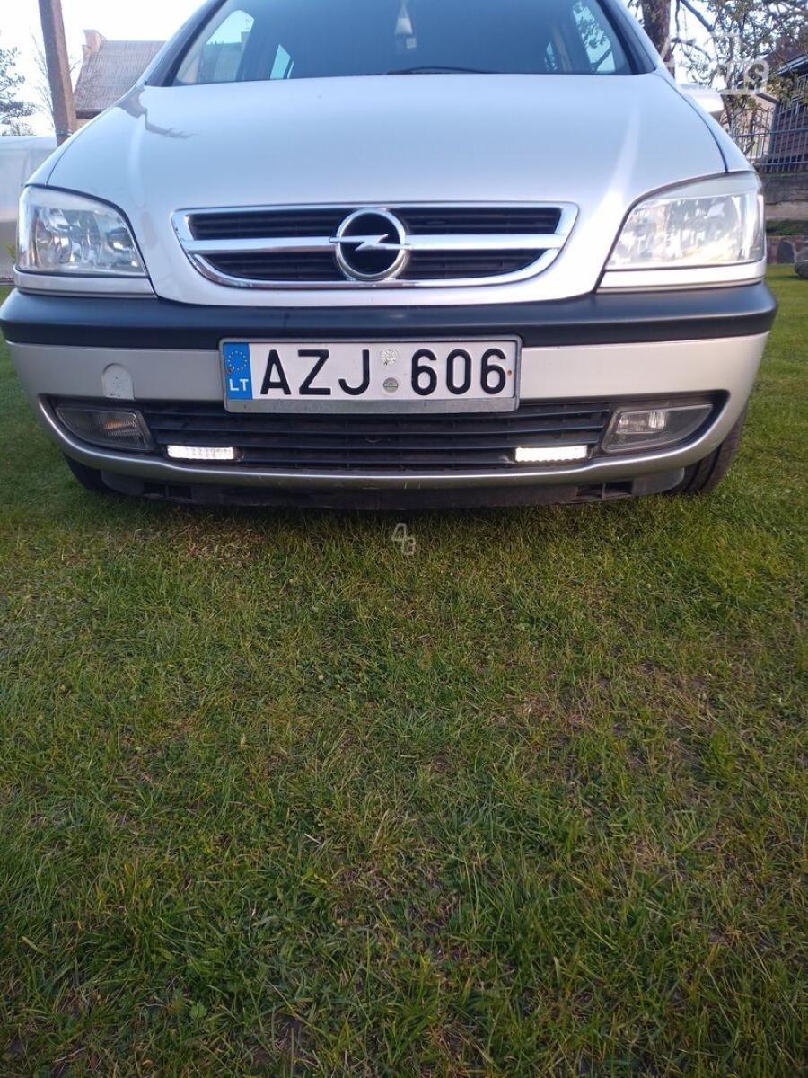 Pelēks Opel Zafira 2001 Alīta, ar dzinēja tilpumu 2.00 L un nobraukumu 203 tūkst. km par 1650 €, foto 17 vietnē AUTOMOTO.COM.LV