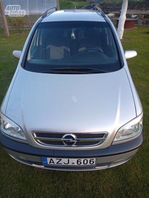 Pelēks Opel Zafira 2001 Alīta, ar dzinēja tilpumu 2.00 L un nobraukumu 203 tūkst. km par 1650 €, foto 18 vietnē AUTOMOTO.COM.LV