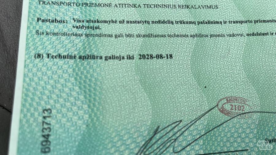 Серый Опель Зафира 2001 в Вильнюс, объемом двигателя 2.00 л и пробегом 300 тыс. км за 920 €, фото 12 на AUTOMOTO.COM.LV
