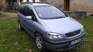 Grey Opel Zafira 2002 in Jelgava, with an engine capacity of 1.80 L and mileage of 358 thousand km for 800 €, photo 3 on AUTOMOTO.COM.LV