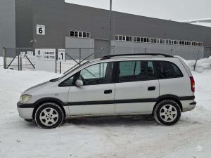 Grey Opel Zafira 2002 in Plunge, with an engine capacity of 2.17 L and mileage of 279 thousand km for 1250 €, photo 2 on AUTOMOTO.COM.LV
