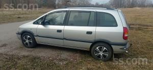 Grey Opel Zafira 2002 in Jelgava, with an engine capacity of 2.20 L and mileage of 291 thousand km for 800 €, photo 6 on AUTOMOTO.COM.LV