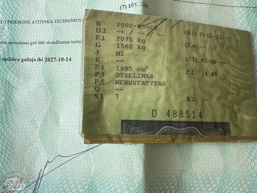 Pelēks Opel Zafira 2002 Šauļi, ar dzinēja tilpumu 2.00 L un nobraukumu 281 tūkst. km par 549 €, foto 18 vietnē AUTOMOTO.COM.LV