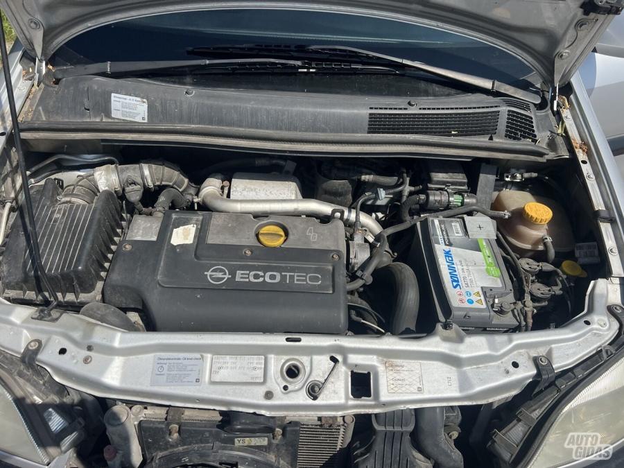 Pelēks Opel Zafira 2002 Šauļi, ar dzinēja tilpumu 2.00 L un nobraukumu 281 tūkst. km par 549 €, foto 21 vietnē AUTOMOTO.COM.LV