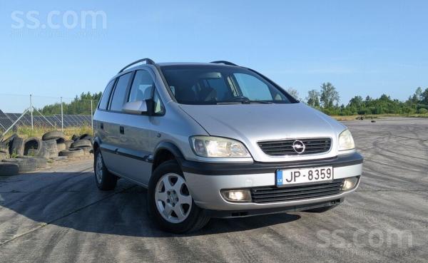 Pelēks Opel Zafira 2002 Jēkabpils, ar dzinēja tilpumu 1.80 L un nobraukumu 304 tūkst. km par 1200 €, foto 5 vietnē AUTOMOTO.COM.LV
