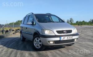 Серый Опель Зафира 2002 в Екабпилс, объемом двигателя 1.80 л и пробегом 304 тыс. км за 1200 €, фото 6 на AUTOMOTO.COM.LV