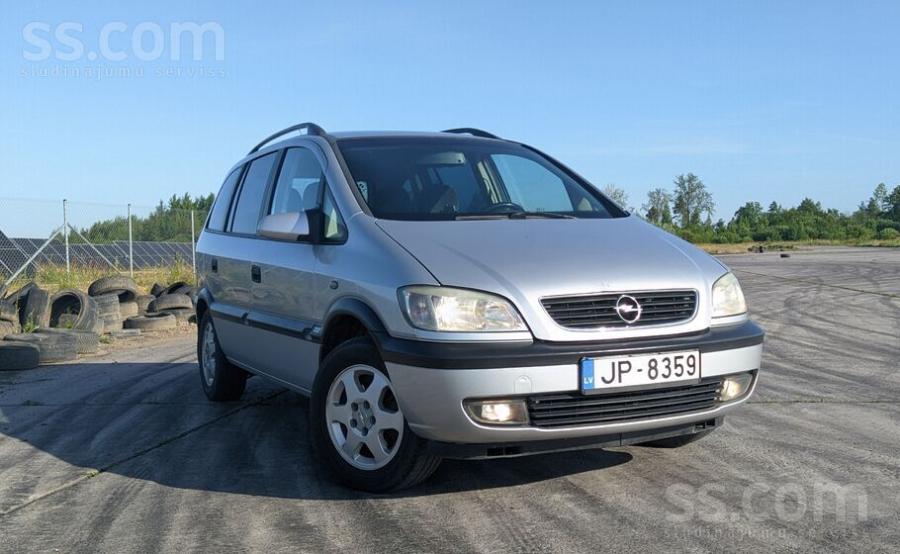 Серый Опель Зафира 2002 в Екабпилс, объемом двигателя 1.80 л и пробегом 304 тыс. км за 1200 €, фото 6 на AUTOMOTO.COM.LV