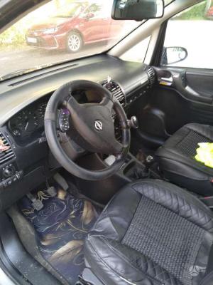 Pelēks Opel Zafira 2002 Viļņa, ar dzinēja tilpumu 2.00 L un nobraukumu 240 tūkst. km par 500 €, foto 10 vietnē AUTOMOTO.COM.LV