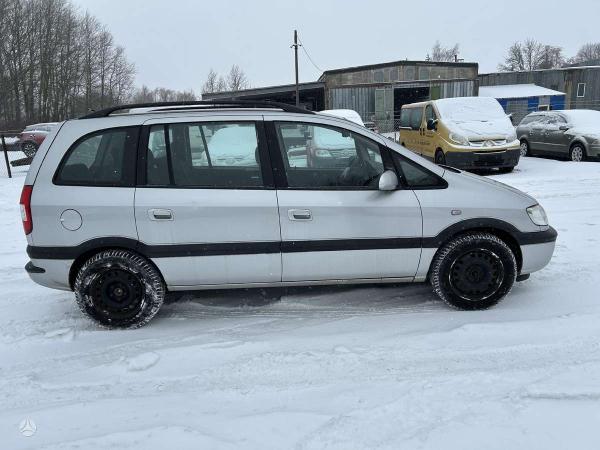 Pelēks Opel Zafira 2003 Vilkaviškis, ar dzinēja tilpumu 1.80 L un nobraukumu 180 tūkst. km par 950 €, foto 4 vietnē AUTOMOTO.COM.LV