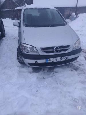 Pelēks Opel Zafira 2003 Švenčionys, ar dzinēja tilpumu 2.00 L un nobraukumu 305 tūkst. km par 1100 €, foto 2 vietnē AUTOMOTO.COM.LV