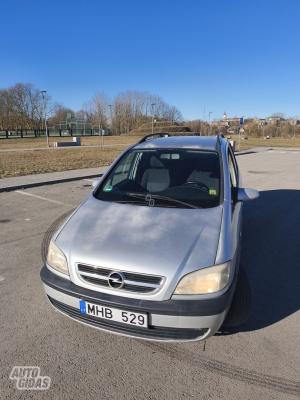 Pelēks Opel Zafira 2003 Viļņa, ar dzinēja tilpumu 1.80 L un nobraukumu 270 tūkst. km par 750 €, foto 6 vietnē AUTOMOTO.COM.LV