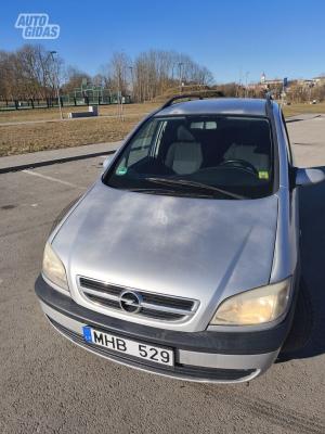 Pelēks Opel Zafira 2003 Viļņa, ar dzinēja tilpumu 1.80 L un nobraukumu 270 tūkst. km par 750 €, foto 7 vietnē AUTOMOTO.COM.LV