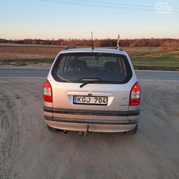 Grey Opel Zafira 2003 in Alytus, with an engine capacity of 2.00 L and mileage of 34 thousand km for 650 €, photo 6 on AUTOMOTO.COM.LV