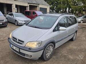 Pelēks Opel Zafira 2003 Viļņa, ar dzinēja tilpumu 1.80 L un nobraukumu 260 tūkst. km par 1150 €, foto 4 vietnē AUTOMOTO.COM.LV