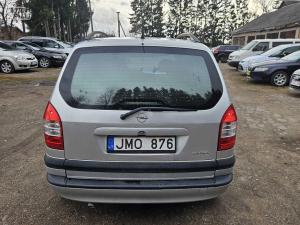 Pelēks Opel Zafira 2003 Viļņa, ar dzinēja tilpumu 1.80 L un nobraukumu 260 tūkst. km par 1150 €, foto 5 vietnē AUTOMOTO.COM.LV