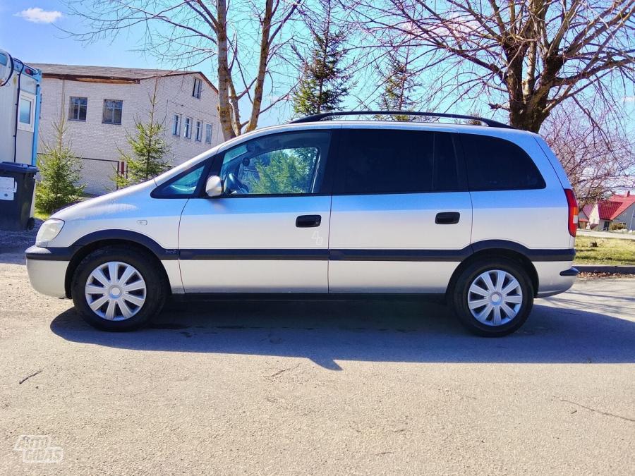Grey Opel Zafira 2003 in Silale, with an engine capacity of 2.00 L and mileage of 320 thousand km for 950 €, photo 5 on AUTOMOTO.COM.LV