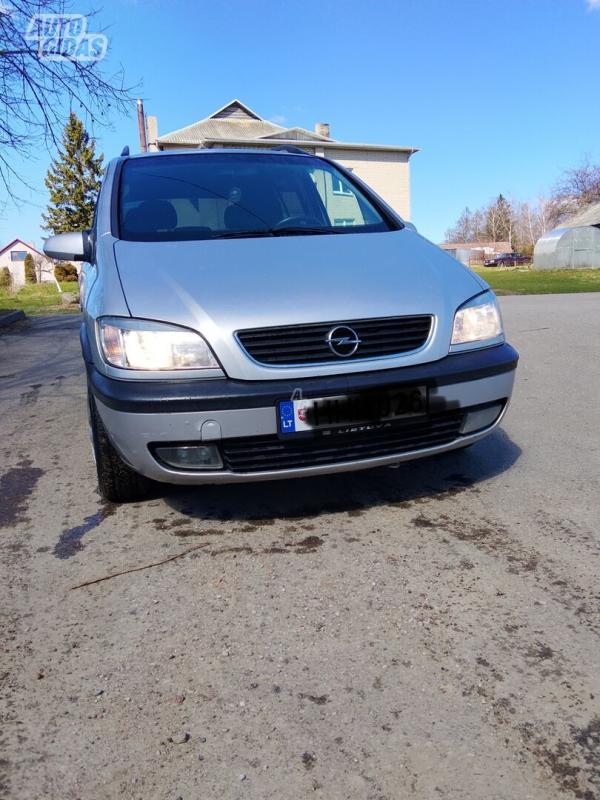 Grey Opel Zafira 2003 in Silale, with an engine capacity of 2.00 L and mileage of 320 thousand km for 950 €, photo 5 on AUTOMOTO.COM.LV