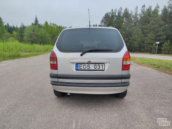 Pelēks Opel Zafira 2003 Viļņa, ar dzinēja tilpumu 2.00 L un nobraukumu 225 tūkst. km par 1200 €, foto 5 vietnē AUTOMOTO.COM.LV