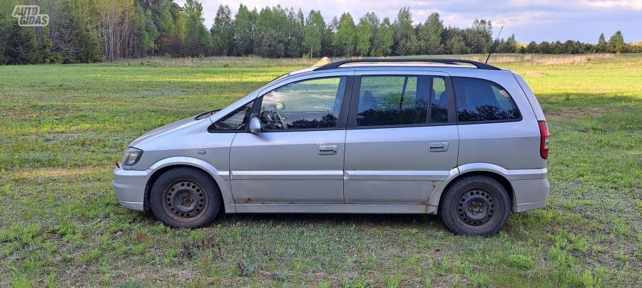 Pelēks Opel Zafira 2003 Druskininkai, ar dzinēja tilpumu 2.20 L un nobraukumu 330 tūkst. km par 380 €, foto 6 vietnē AUTOMOTO.COM.LV