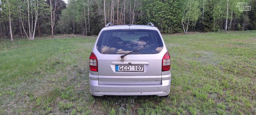 Pelēks Opel Zafira 2003 Druskininkai, ar dzinēja tilpumu 2.20 L un nobraukumu 330 tūkst. km par 380 €, foto 9 vietnē AUTOMOTO.COM.LV