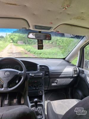 Pelēks Opel Zafira 2003 Zarasai, ar dzinēja tilpumu 2.00 L un nobraukumu 295 tūkst. km par 650 €, foto 7 vietnē AUTOMOTO.COM.LV