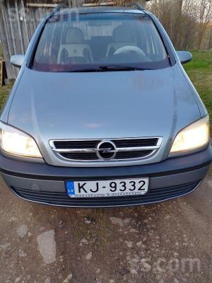 Grey Opel Zafira 2003 in Preili, with an engine capacity of 1.60 L and mileage of 300 thousand km for 350 €, photo 4 on AUTOMOTO.COM.LV