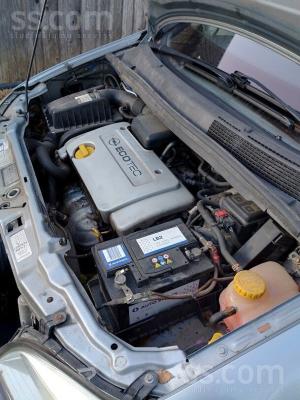 Grey Opel Zafira 2003 in Preili, with an engine capacity of 1.60 L and mileage of 300 thousand km for 350 €, photo 6 on AUTOMOTO.COM.LV