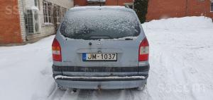 Pelēks Opel Zafira 2003 Liepāja, ar dzinēja tilpumu 2.20 L un nobraukumu 400 tūkst. km par 500 €, foto 3 vietnē AUTOMOTO.COM.LV