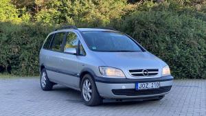 Grey Opel Zafira 2003 in Vilnius, with an engine capacity of 2.00 L and mileage of 340 thousand km for 648 €, photo 4 on AUTOMOTO.COM.LV