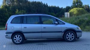 Grey Opel Zafira 2003 in Vilnius, with an engine capacity of 2.00 L and mileage of 340 thousand km for 648 €, photo 8 on AUTOMOTO.COM.LV