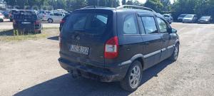 Pelēks Opel Zafira 2003 Rīga, ar dzinēja tilpumu 1.80 L un nobraukumu 320 tūkst. km par 300 €, foto  vietnē AUTOMOTO.COM.LV