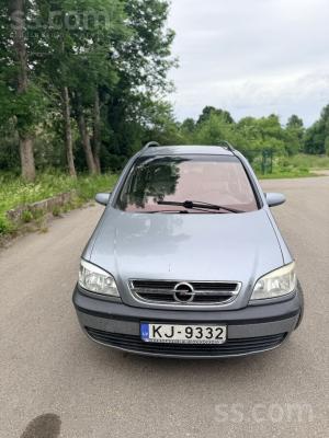 Pelēks Opel Zafira 2003 Rēzekne, ar dzinēja tilpumu 1.60 L un nobraukumu 302 tūkst. km par 1300 €, foto 3 vietnē AUTOMOTO.COM.LV