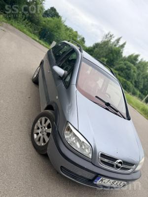 Pelēks Opel Zafira 2003 Rēzekne, ar dzinēja tilpumu 1.60 L un nobraukumu 302 tūkst. km par 1300 €, foto 4 vietnē AUTOMOTO.COM.LV