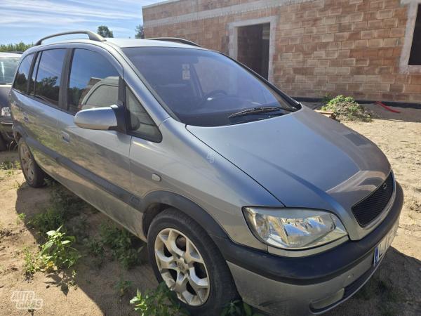 Pelēks Opel Zafira 2003 Jonava, ar dzinēja tilpumu 2.00 L un nobraukumu 350 tūkst. km par 750 €, foto 2 vietnē AUTOMOTO.COM.LV