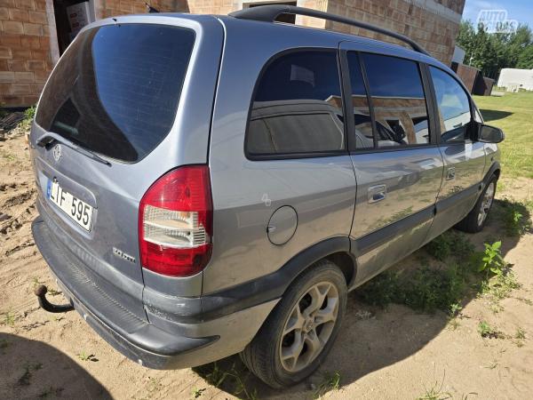 Pelēks Opel Zafira 2003 Jonava, ar dzinēja tilpumu 2.00 L un nobraukumu 350 tūkst. km par 750 €, foto 4 vietnē AUTOMOTO.COM.LV