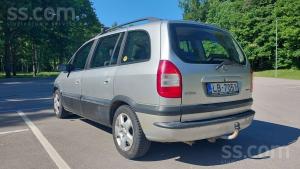 Grey Opel Zafira 2003 in Aluksne, with an engine capacity of 2.00 L and mileage of 0 thousand km for 1150 €, photo 7 on AUTOMOTO.COM.LV