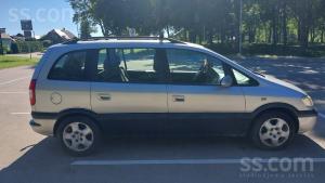 Grey Opel Zafira 2003 in Aluksne, with an engine capacity of 2.00 L and mileage of 0 thousand km for 1150 €, photo 11 on AUTOMOTO.COM.LV