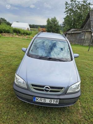 Grey Opel Zafira 2003 in Kaunas, with an engine capacity of 1.70 L and mileage of 291 thousand km for 550 €, photo 13 on AUTOMOTO.COM.LV
