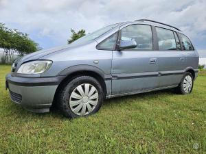 Grey Opel Zafira 2003 in Kaunas, with an engine capacity of 1.70 L and mileage of 291 thousand km for 550 €, photo 14 on AUTOMOTO.COM.LV