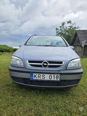 Grey Opel Zafira 2003 in Kaunas, with an engine capacity of 1.70 L and mileage of 291 thousand km for 550 €, photo 15 on AUTOMOTO.COM.LV