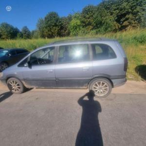 Pelēks Opel Zafira 2003 Alīta, ar dzinēja tilpumu 2.00 L un nobraukumu 350 tūkst. km par 600 €, foto 5 vietnē AUTOMOTO.COM.LV