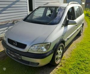 Pelēks Opel Zafira 2003 Kuršėnai, ar dzinēja tilpumu 2.00 L un nobraukumu 253 tūkst. km par 900 €, foto  vietnē AUTOMOTO.COM.LV