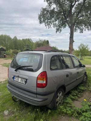 Серый Опель Зафира 2003 в Клайпеда, объемом двигателя 2.00 л и пробегом 350 тыс. км за 500 €, фото 5 на AUTOMOTO.COM.LV