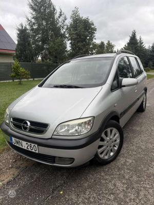 Grey Opel Zafira 2003 in Vilnius, with an engine capacity of 2.17 L and mileage of 298 thousand km for 900 €, photo 3 on AUTOMOTO.COM.LV