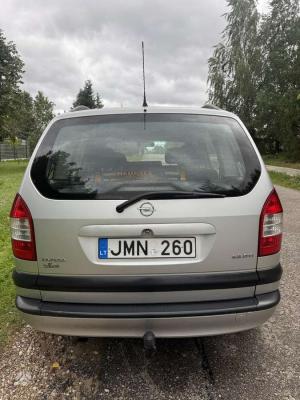 Grey Opel Zafira 2003 in Vilnius, with an engine capacity of 2.17 L and mileage of 298 thousand km for 900 €, photo 9 on AUTOMOTO.COM.LV