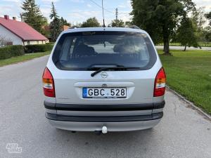 Grey Opel Zafira 2003 in Alytus, with an engine capacity of 2.00 L and mileage of 147 thousand km for 1150 €, photo 7 on AUTOMOTO.COM.LV