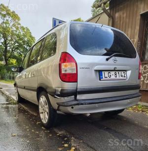 Grey Opel Zafira 2003 in Riga, with an engine capacity of 1.80 L and mileage of 199 thousand km for 700 €, photo  on AUTOMOTO.COM.LV